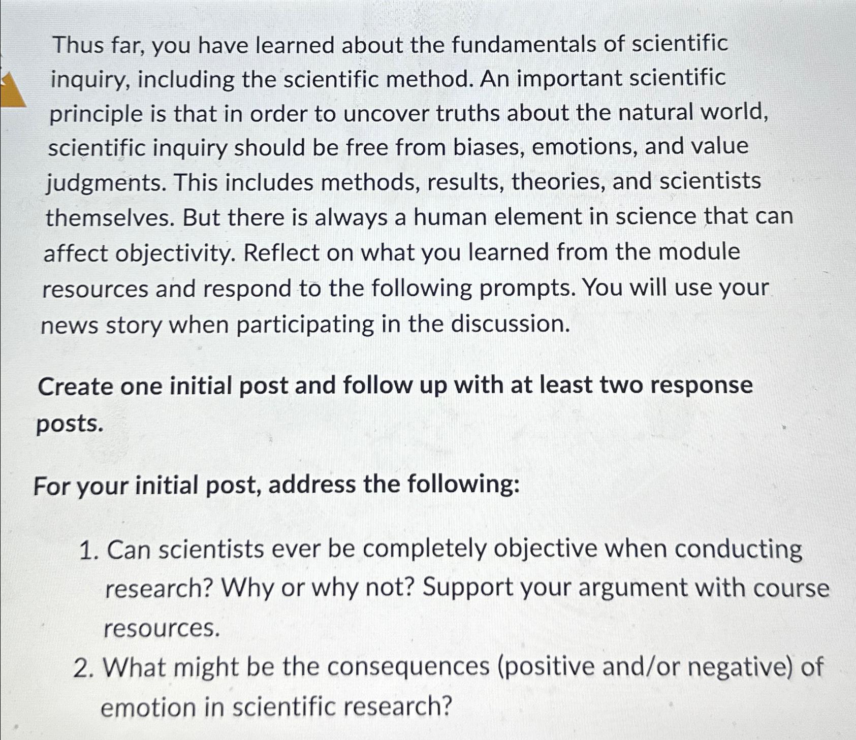 Solved Thus far, you have learned about the fundamentals of | Chegg.com