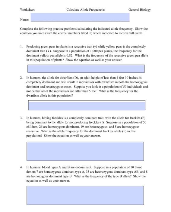 Solved Complete the following practice problems calculating | Chegg.com