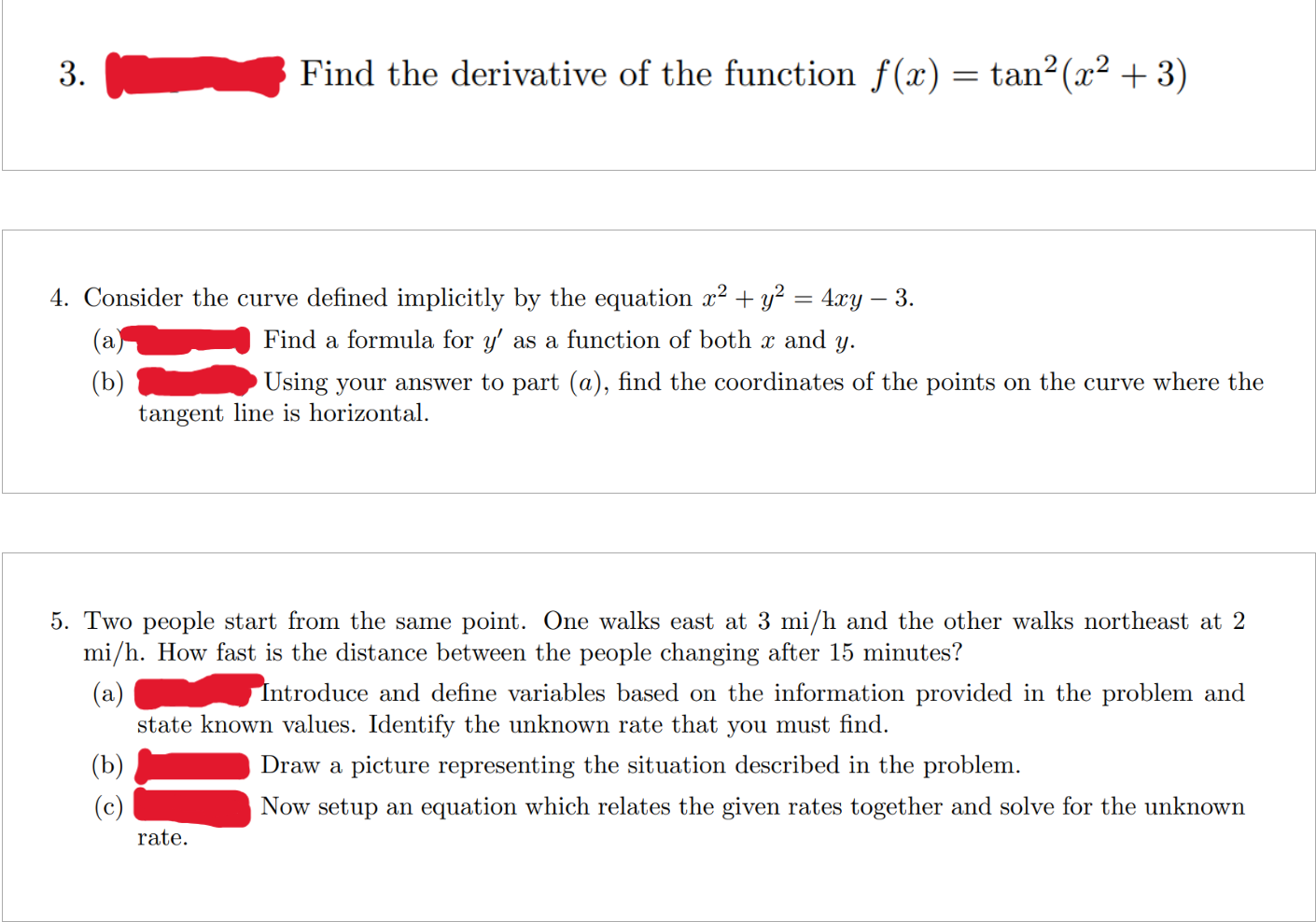 Solved Find the derivative of the function | Chegg.com
