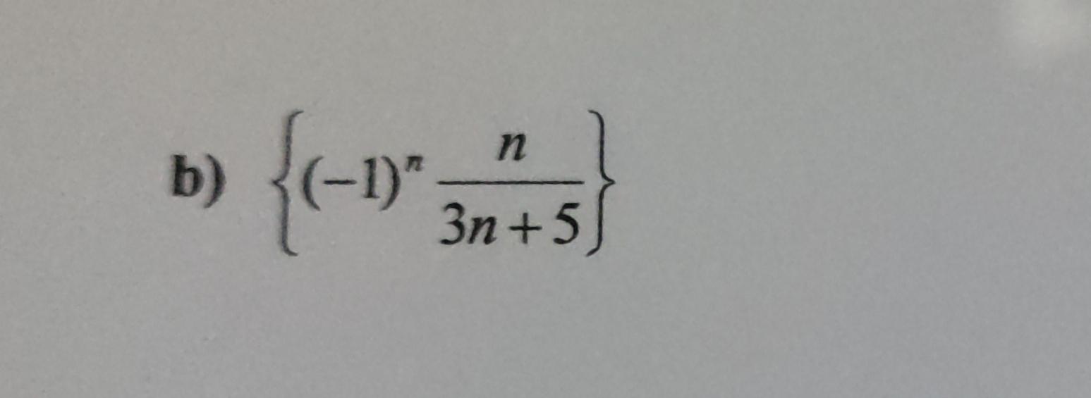Solved determine whether the given sequences converge and if | Chegg.com