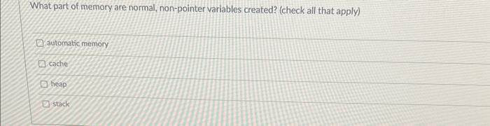 Solved Given a pointer object named tri from the following | Chegg.com