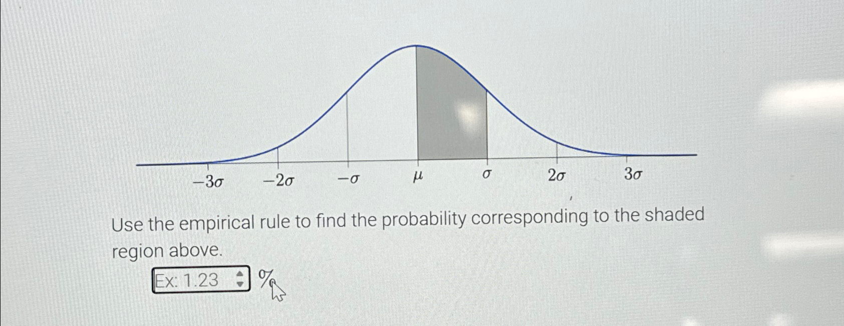 Solved Use the empirical rule to find the probability | Chegg.com