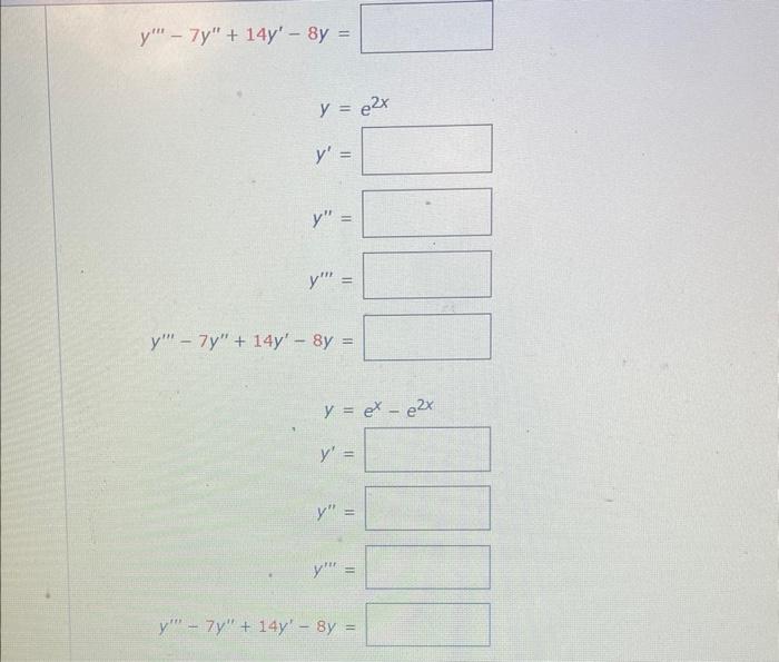 Solved Consider the following. Differential Equation | Chegg.com