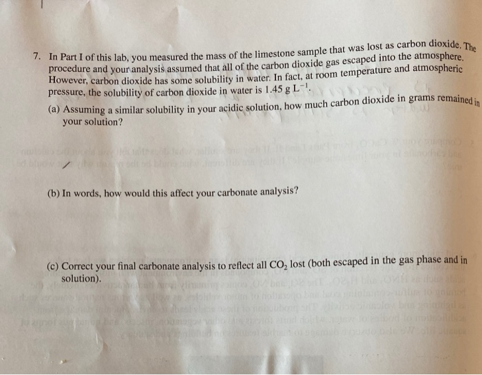 In part one of this lab you measure the mass of the | Chegg.com