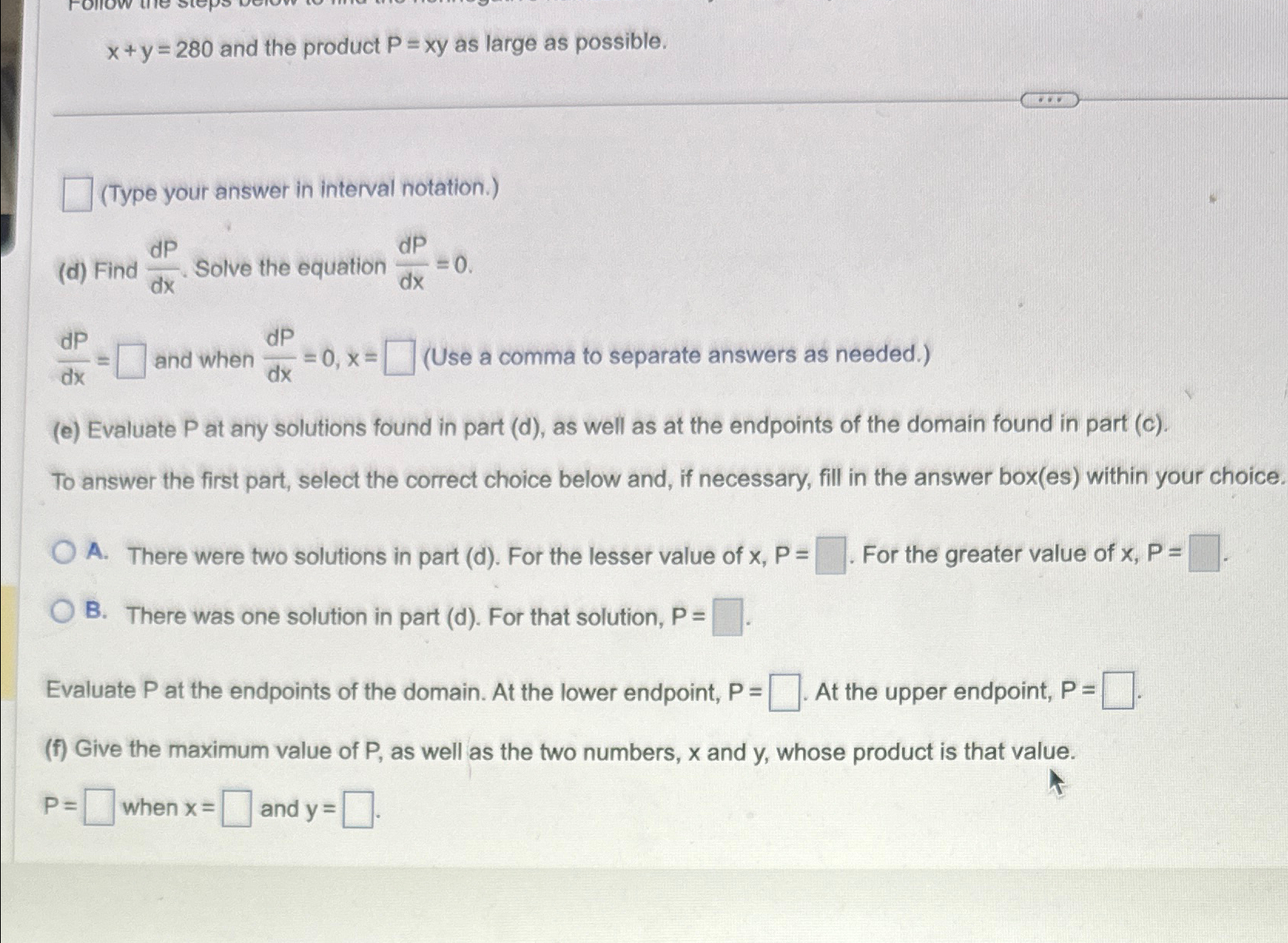 Solved Follow the steps below to find the nonnegative | Chegg.com
