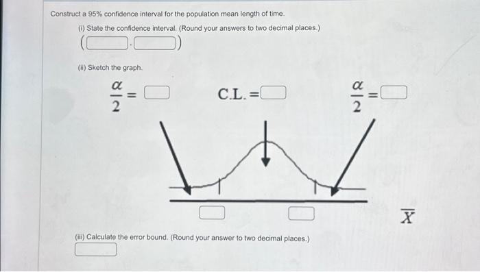 Solved Construct a 95% confidence interval for the | Chegg.com