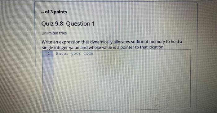 Solved Unlimited tries Write an expression that dynamically | Chegg.com Solved Unlimited tries Write an expression that dynamically | Chegg.com
