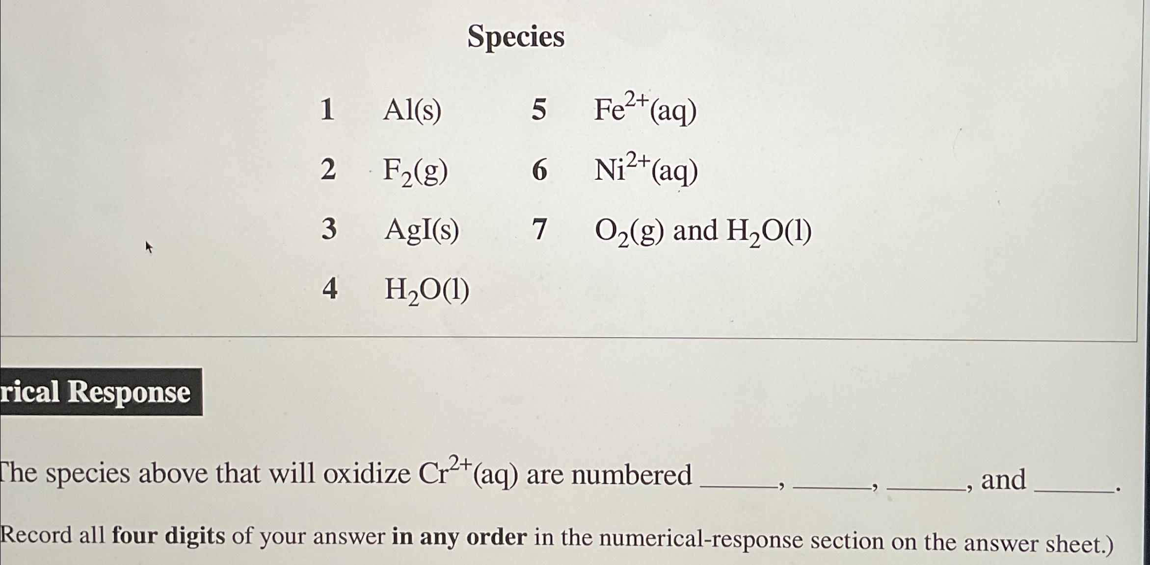 Solved The answer is 2367 ﻿how is that. Please explain and | Chegg.com