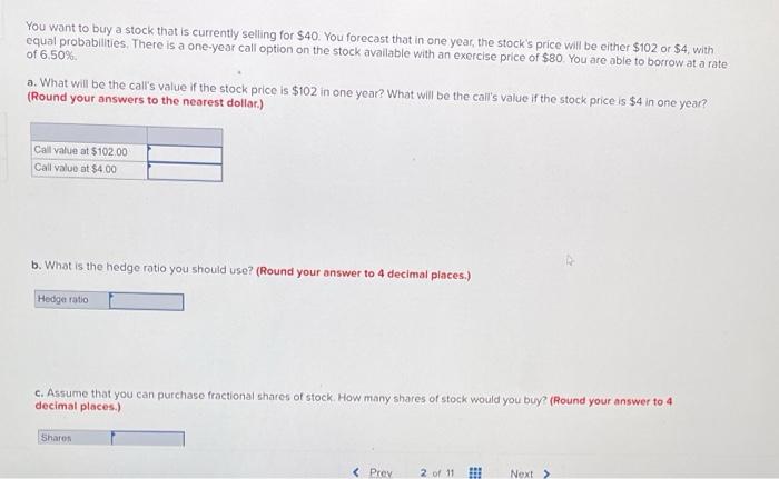 Solved You want to buy a stock that is currently selling for | Chegg.com