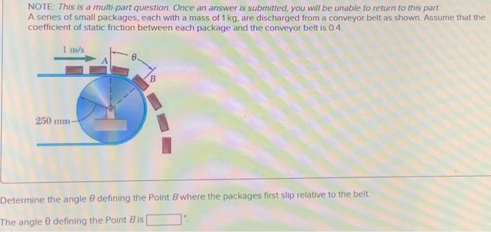 Solved NOTE. This is a multi-part question. Once an answer | Chegg.com