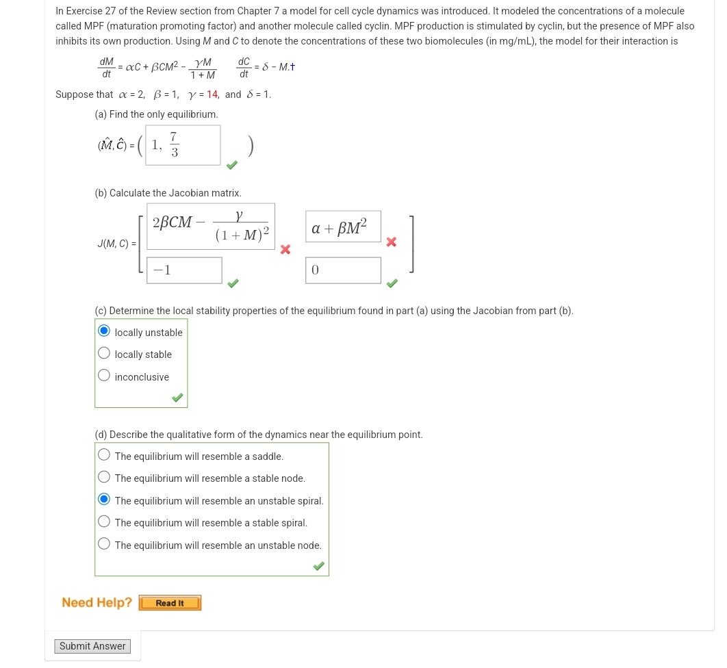 Solved In Exercise 27 ﻿of the Review section from Chapter 7 | Chegg.com