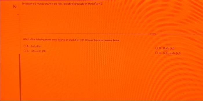 Solved Sa ibelithy Oc hencet its) B. (bd) (nf) O D. | Chegg.com