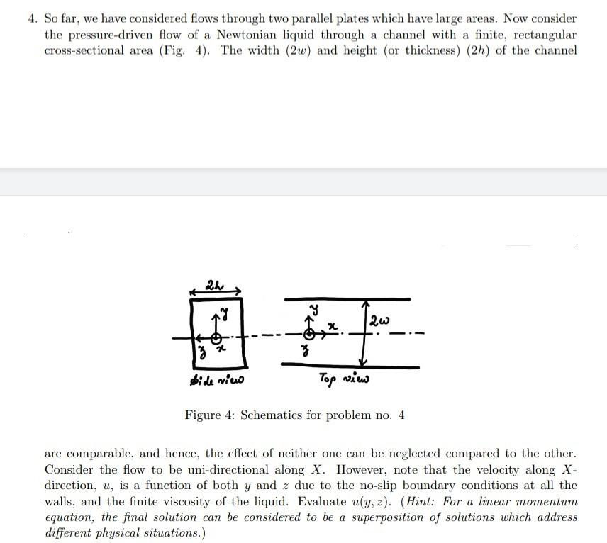 Solved 4. So far, we have considered flows through two | Chegg.com