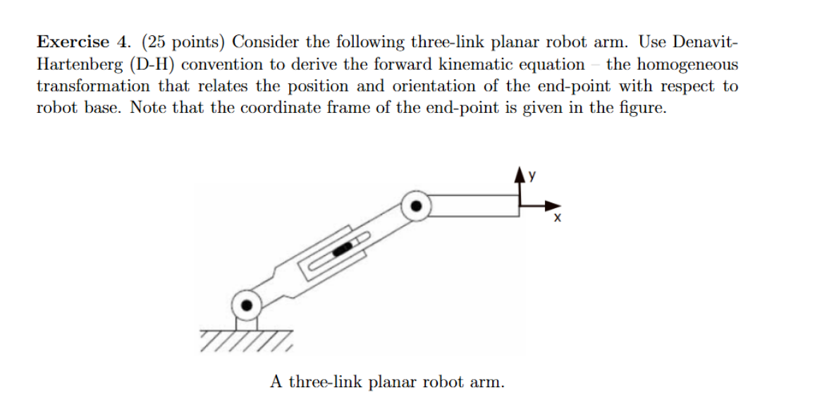 Solved Exercise 4. ( 25 ﻿points) ﻿Consider the following | Chegg.com