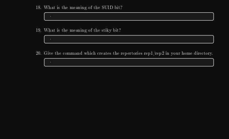 Solved What is the meaning of the SUID bit?What is the | Chegg.com
