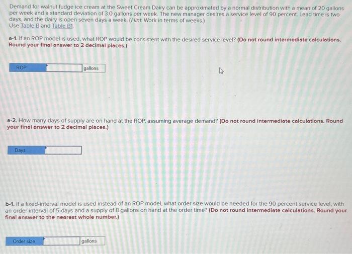 b-1. If a fixed-interval model is used instead of an | Chegg.com