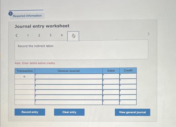 Solved Problem 15-3A (Algo) Computing and recording job | Chegg.com