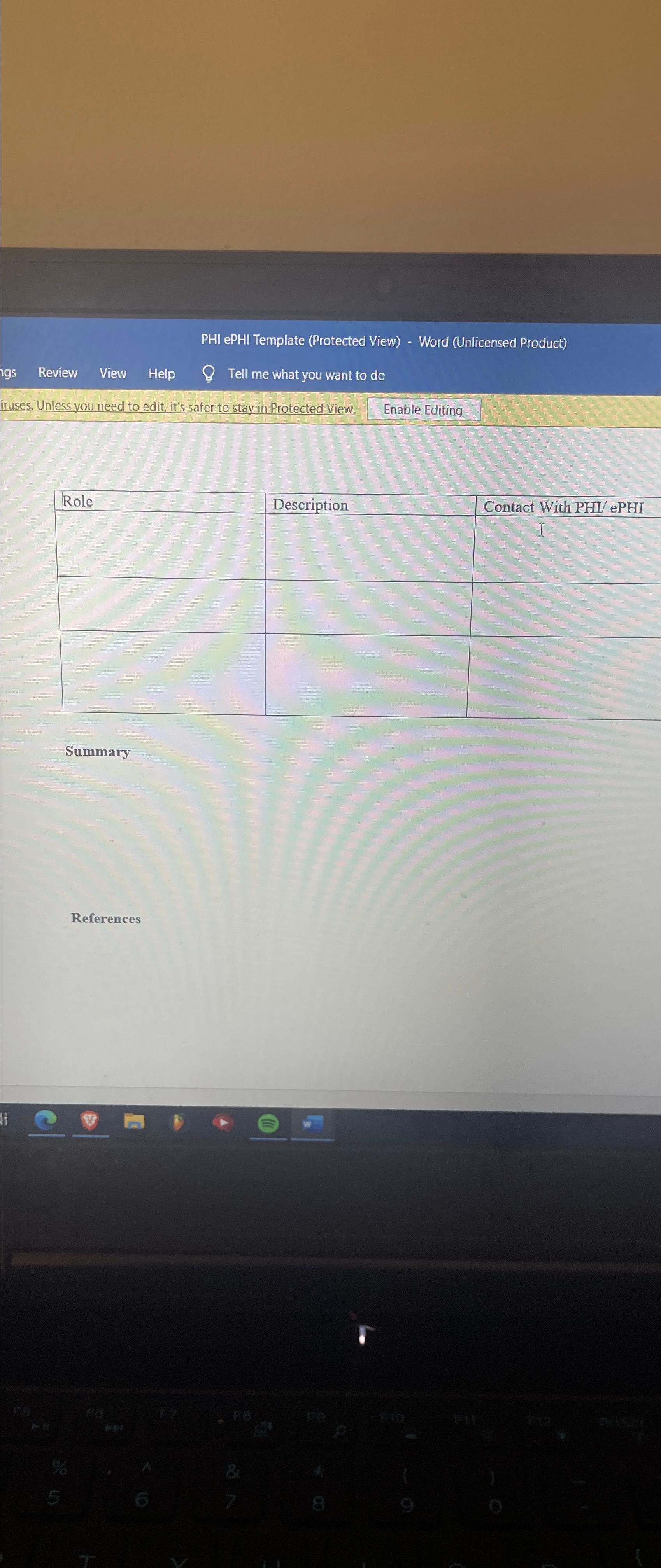 Solved Role Description Of Phi And Ephi