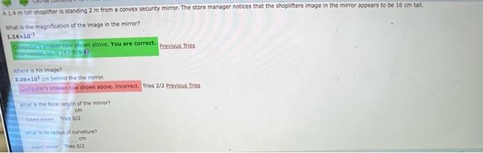Convex Mirror If an object is lecated in region 3 , | Chegg.com