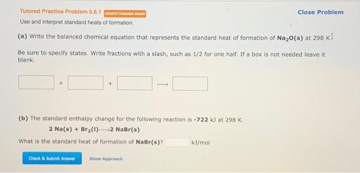Solved Tutored Practice Problem 5.6.1 COUNTE TOWARDS GRADE | Chegg.com