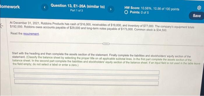 Solved Identify the missing amount for each of the following | Chegg.com