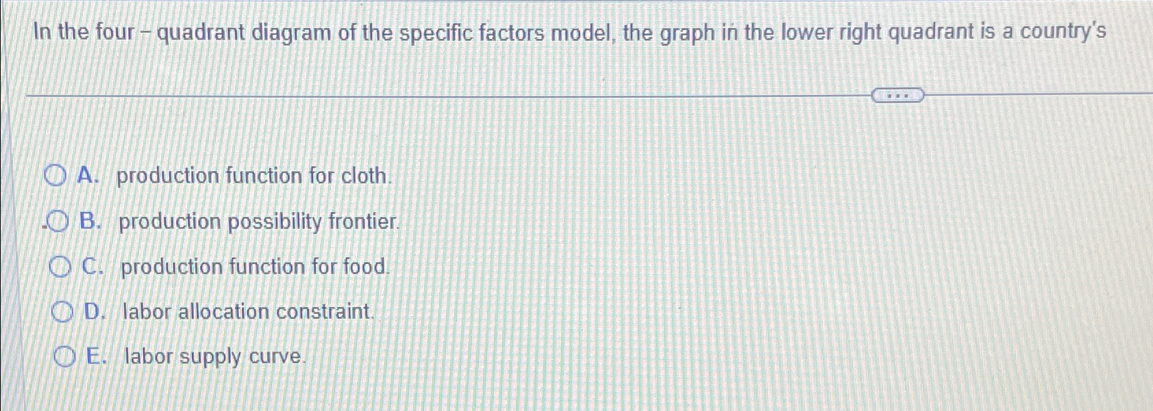Solved In the four-quadrant diagram of the specific factors | Chegg.com