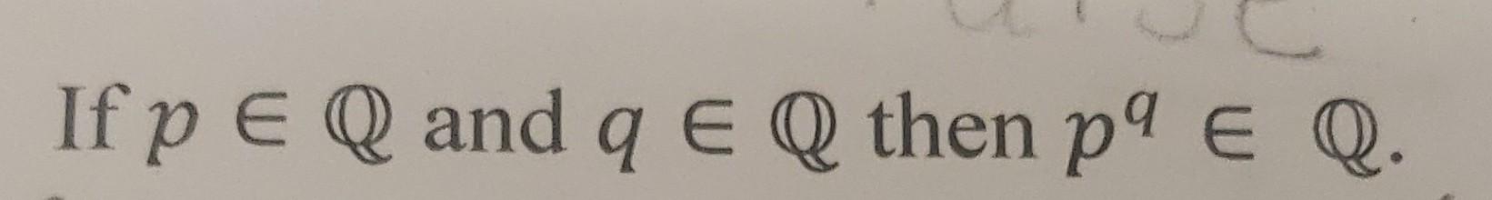 Solved If p∈Q and q∈Q then pq∈Q. | Chegg.com