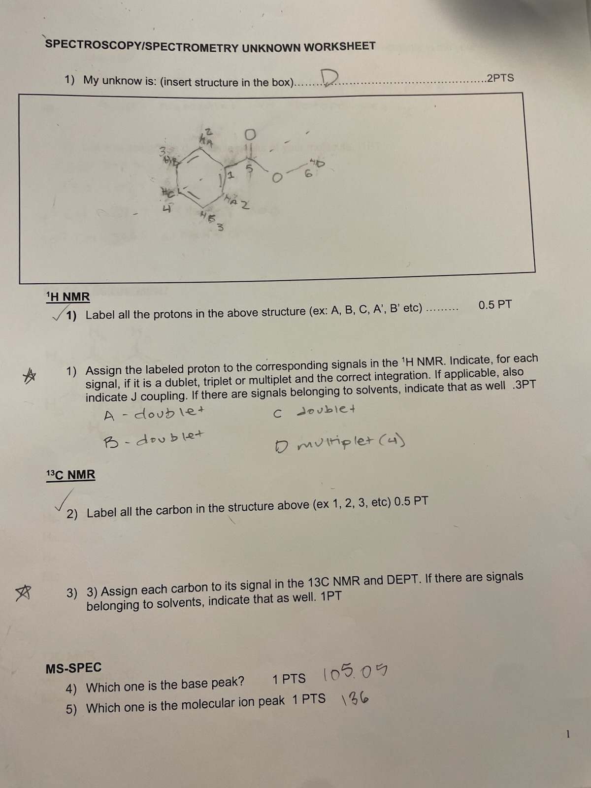 PLEASE HELP, DUE TONIGHT. I need help figuring out my | Chegg.com