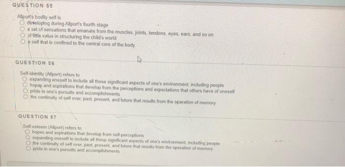 Solved Which is an example of functional autonomy? perion | Chegg.com