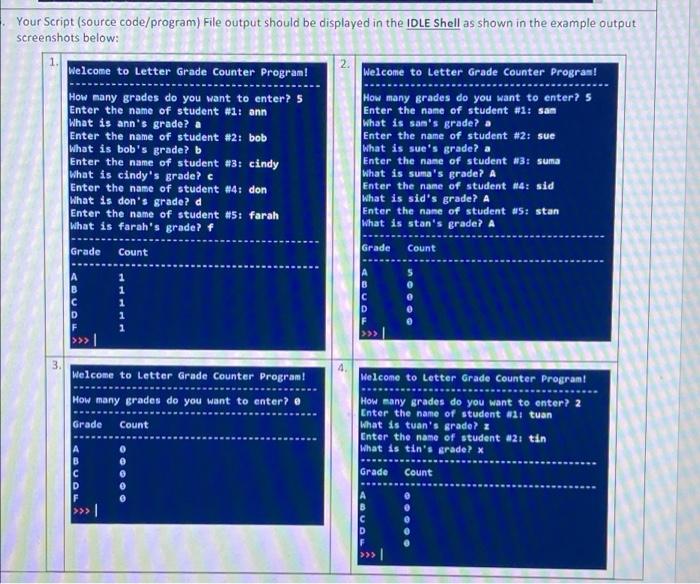 Solved using in python! read the instruction carefully, copy | Chegg.com