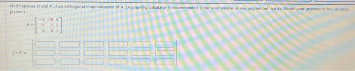 Solved The given matrix has orthogonal columns. Find - | Chegg.com