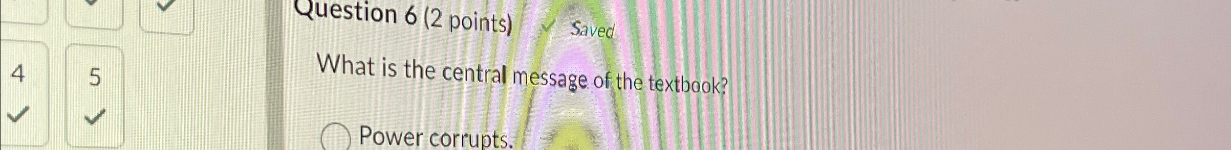 Solved Question 6 (2 points)SavedWhat is the central | Chegg.com Solved Question 6 (2 points)SavedWhat is the central | Chegg.com