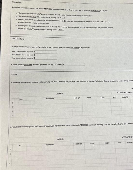 Solved Accounds for exser wonding of eccount toles. First | Chegg.com