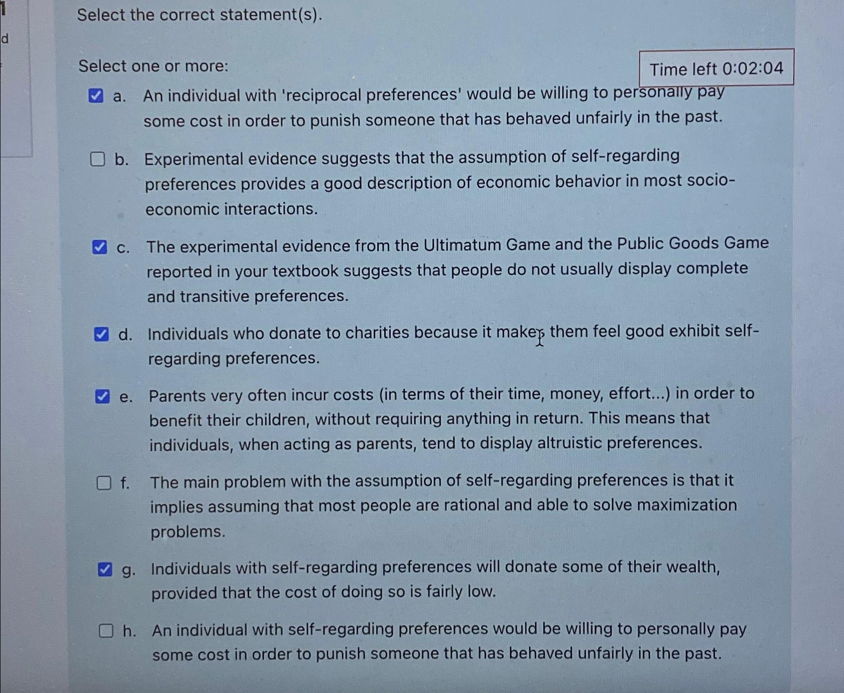 Solved Select the correct statement(s).Select one or | Chegg.com