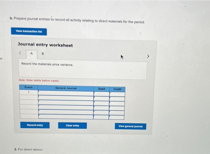 Solved Problem 10B-3 Comprehensive Variance Analysis; | Chegg.com