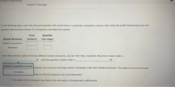 Solved ack to Assignment Attempts Do No Harm/5 4. Monopoly | Chegg.com