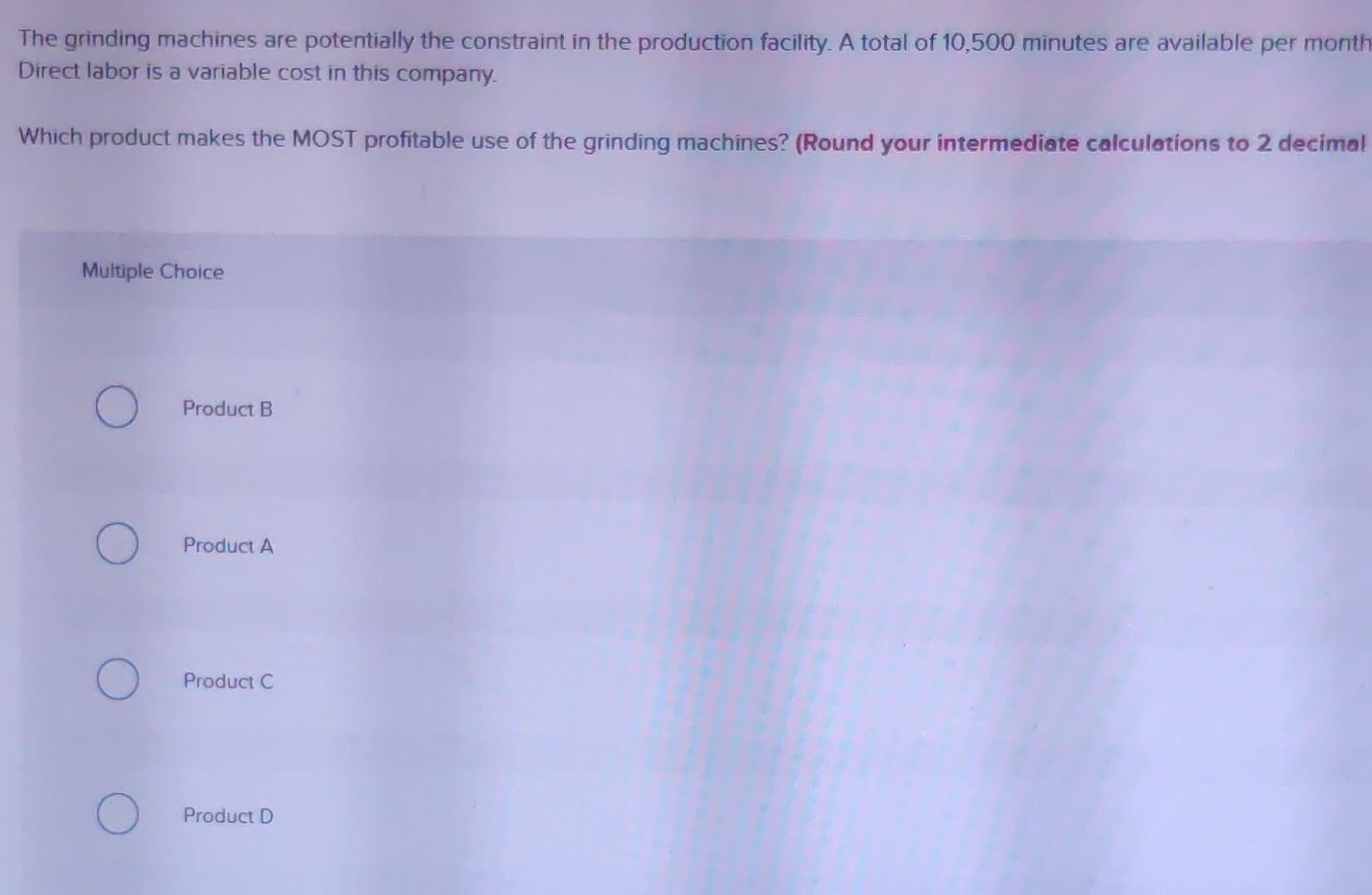 Solved TB MC Qu. 13-155 (Algo) Bruce Corporation makes four | Chegg.com