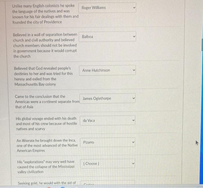 The choices in the first two photos are the same for | Chegg.com