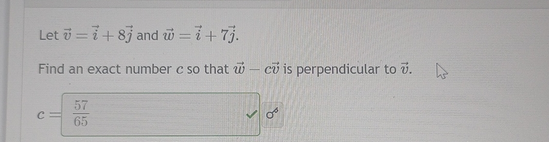 Solved Let vec(v)=vec(i)+8vec(j) ﻿and | Chegg.com