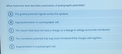 Solved What statement best describes summation of | Chegg.com