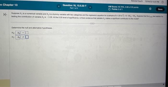 Solved Suppose X1 is a numerical variable and X2 is a dummy | Chegg.com