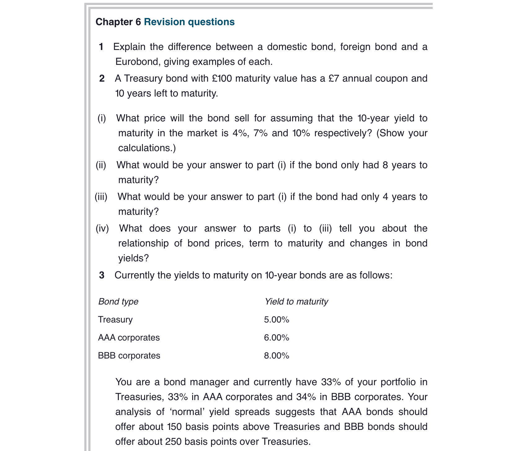 Solved Chapter 6 ﻿Revision questions1 ﻿Explain the | Chegg.com