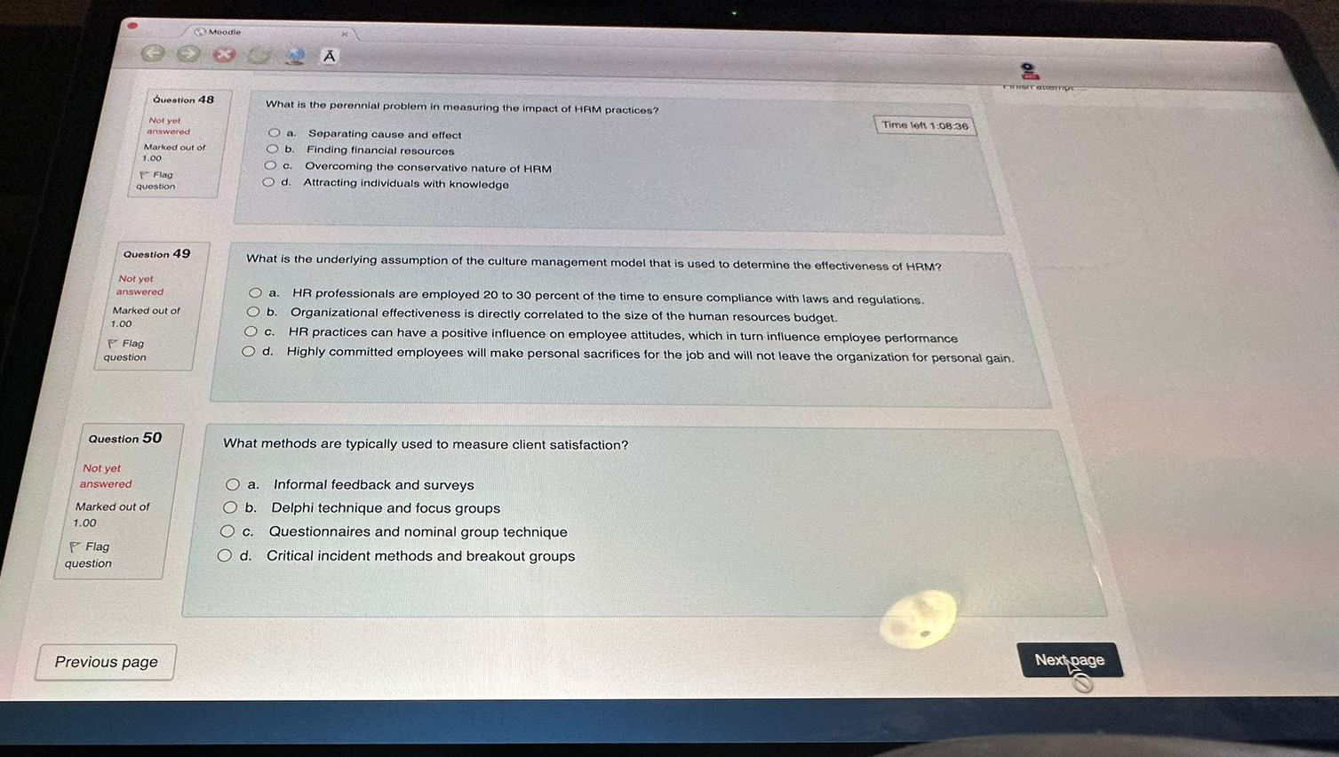 Solved Suestion 48Not yet answeredMarked out of 1.00 ﻿F Flag | Chegg.com