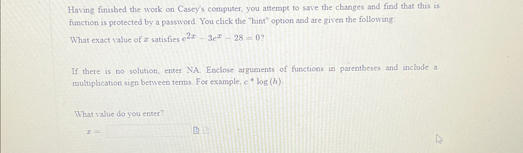 Solved Having finished the work on Casey's computer, you | Chegg.com