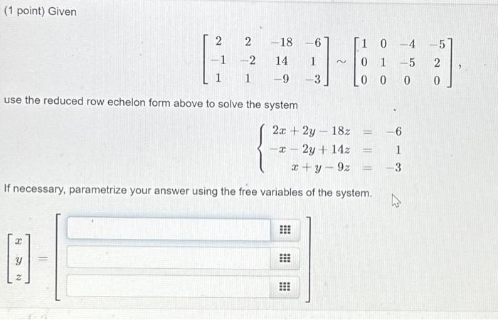Solved 1 Point Given 