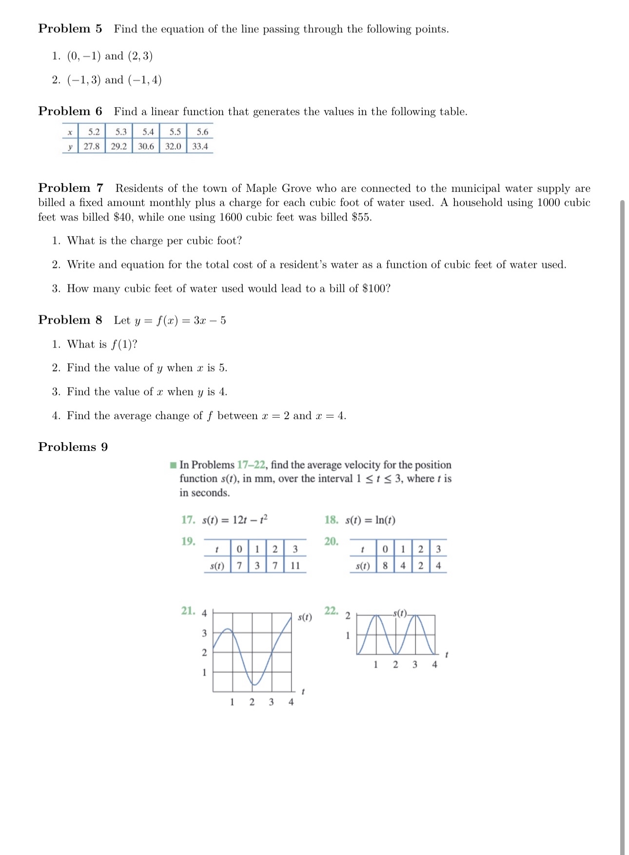 Solved Problem 5 ﻿Find the equation of the line passing | Chegg.com