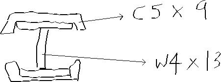 a composite beam is made up of a W4 x 13 beam and two | Chegg.com