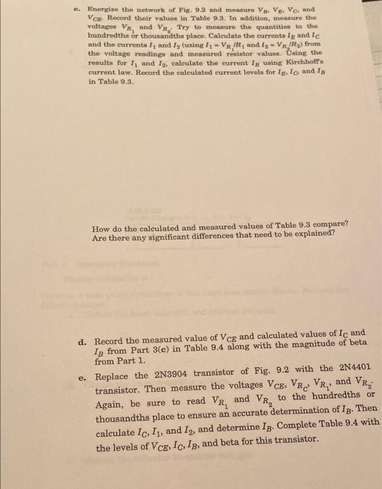 Solved Part 3. Voltage-Divider Configuration a. Construct | Chegg.com