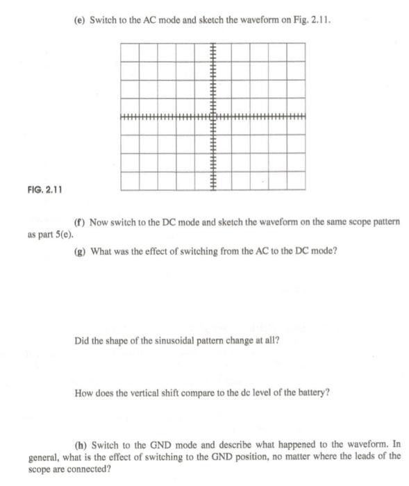 Solved Sinusoidal Waveforms-Magniłude In this part of the | Chegg.com