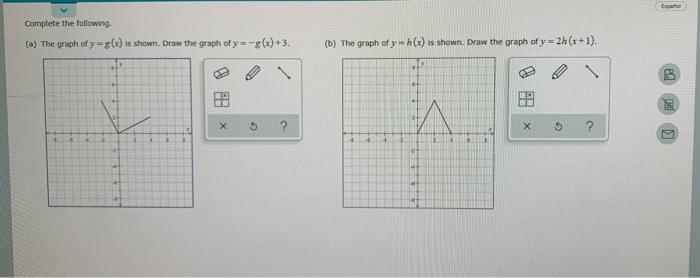 Solved Complete the following. (a) The graph of y ) is | Chegg.com